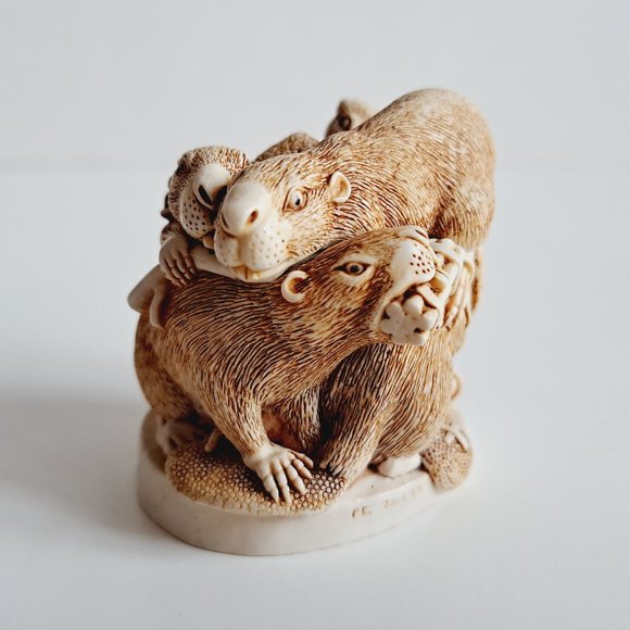 Harmony Kingdom | Art | Harmony Kingdom Damnable Plot Beaver Figurine ...